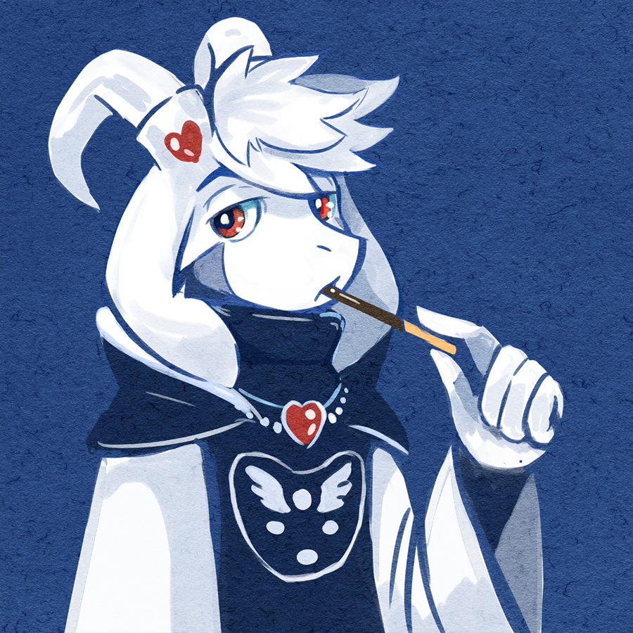 Asriel Munching On A Pocky | Undertale | Know Your Meme