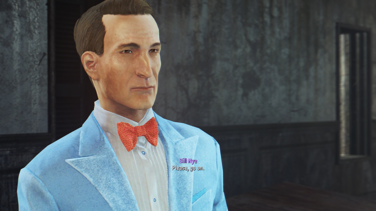 Bill Nye in Fallout 4 | Fallout 4 Character Creations | Know Your Meme