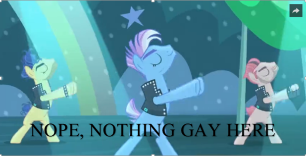 super-buff stallions in tight leather vests dancing to pulsing club ...