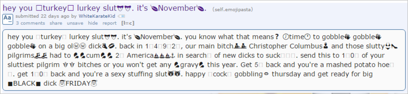 hoevember | Emojipasta | Know Your Meme