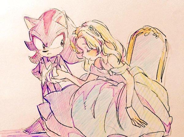 Maria Robotnik Shadow The Hedgehog