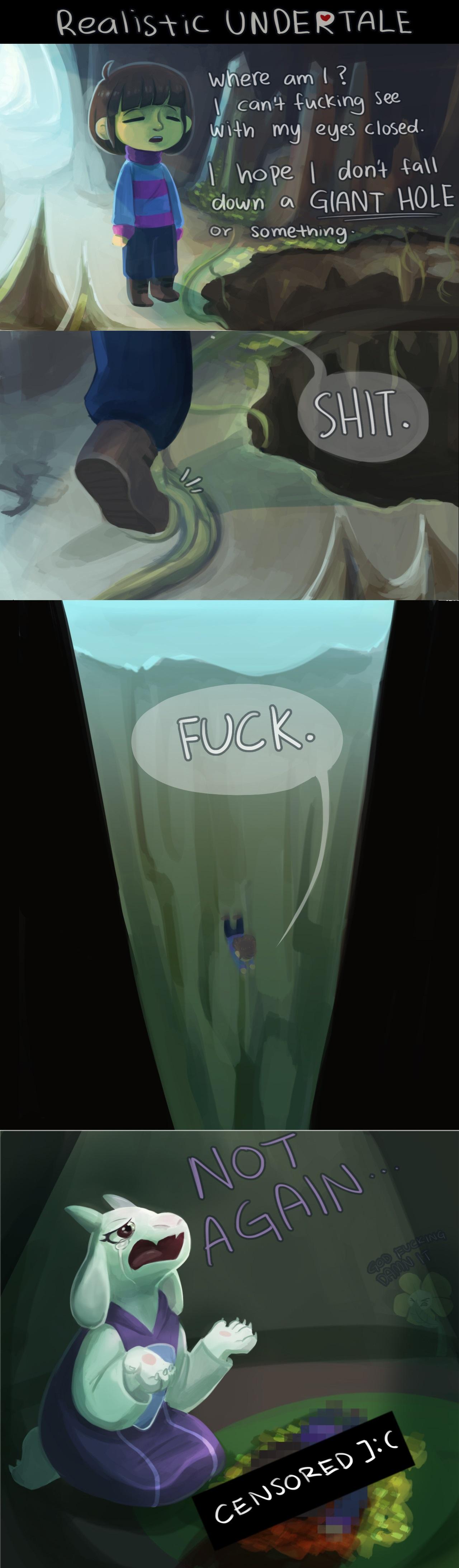 Realistic Undertale | Undertale | Know Your Meme