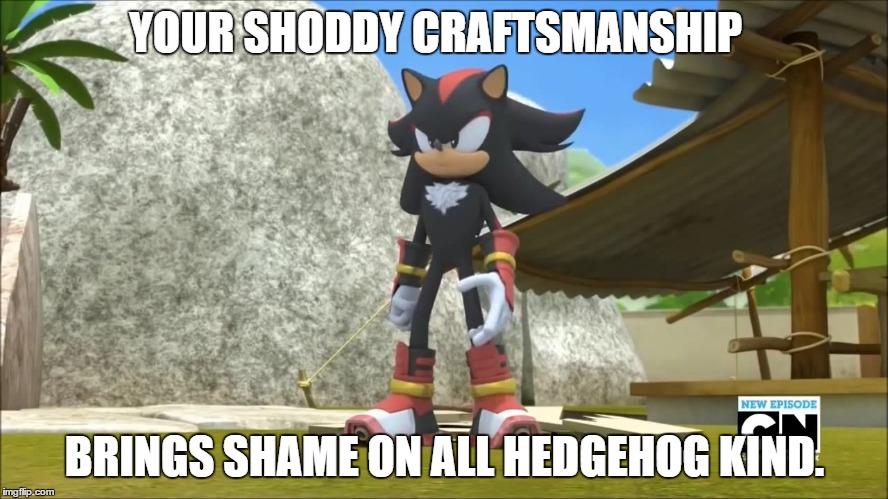 I feel like this is an apt metaphor for something | Sonic the Hedgehog ...