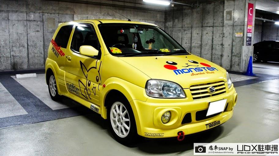 Pikachu Suzuki car | Itasha | Know Your Meme