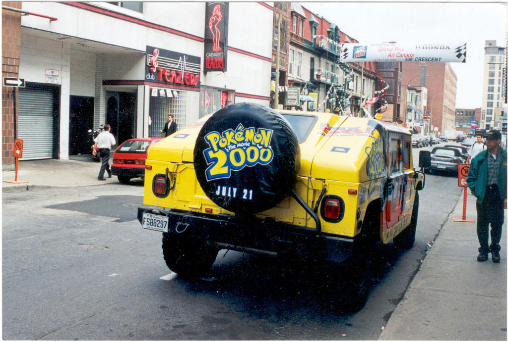 Humvee Advertising Pokemon The Movie 2000 | Pokémon | Know Your Meme