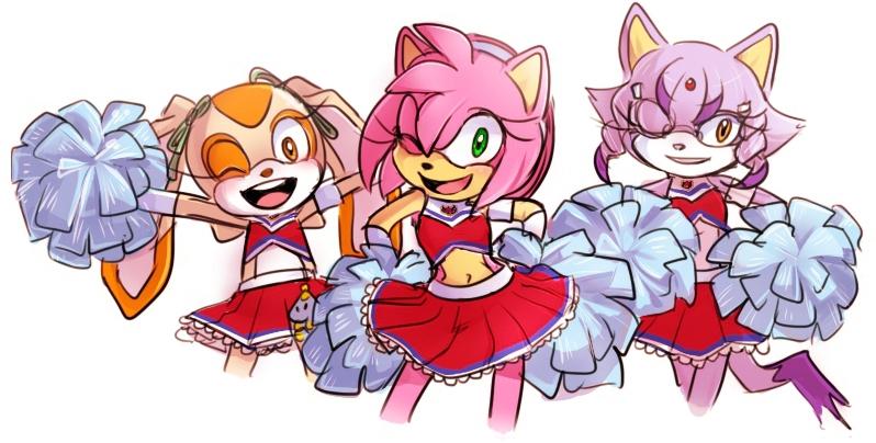 The rest of the Sonic cheer squad | Sonic the Hedgehog | Know Your Meme