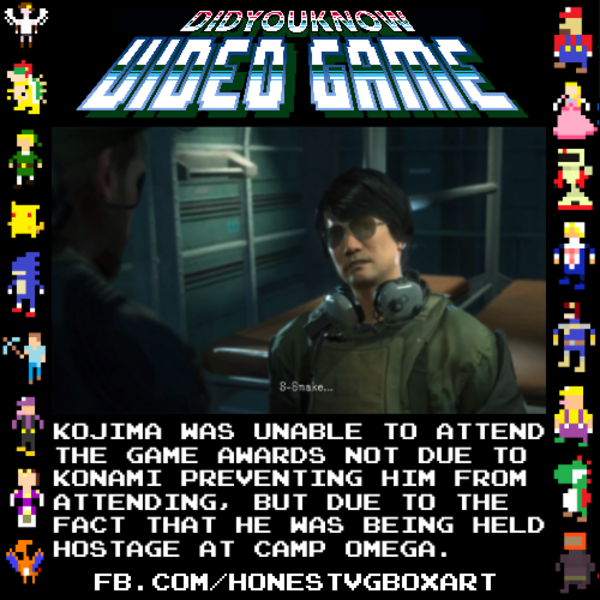 What actually happened | Hideo Kojima | Know Your Meme