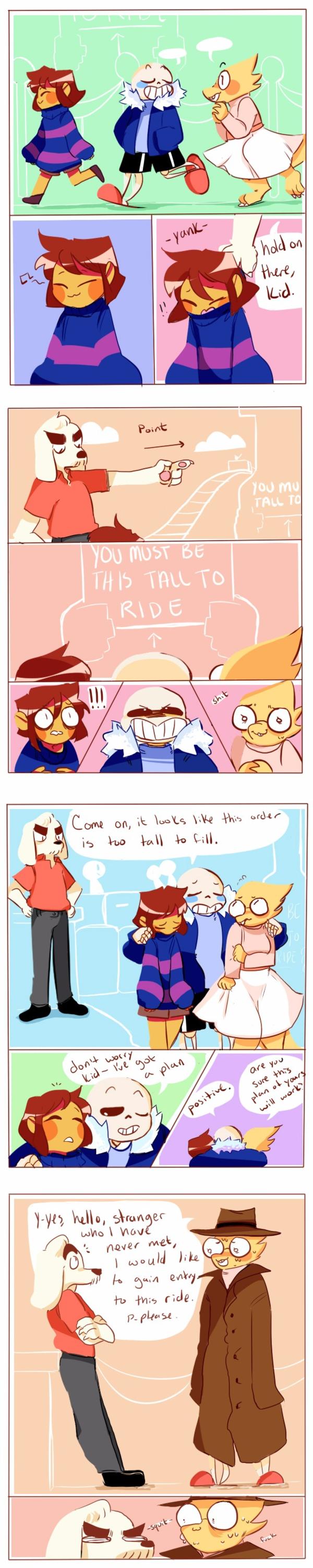 Too Short to Ride | Undertale | Know Your Meme