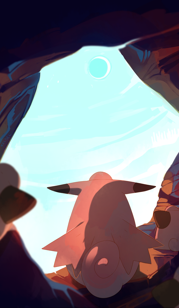 Looking at the moon | Pokémon | Know Your Meme