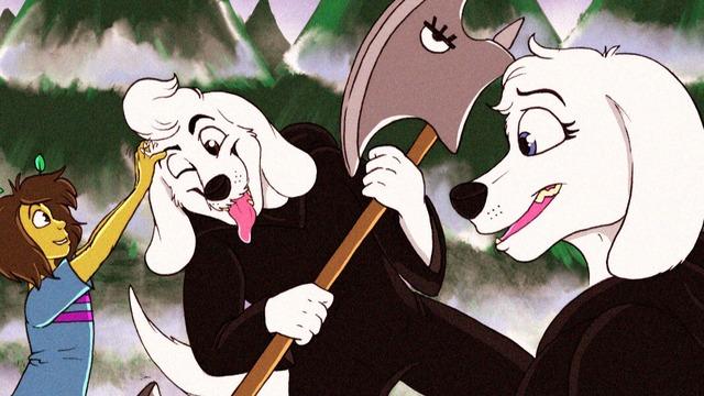 Dogs can pet other dogs!? | Undertale | Know Your Meme