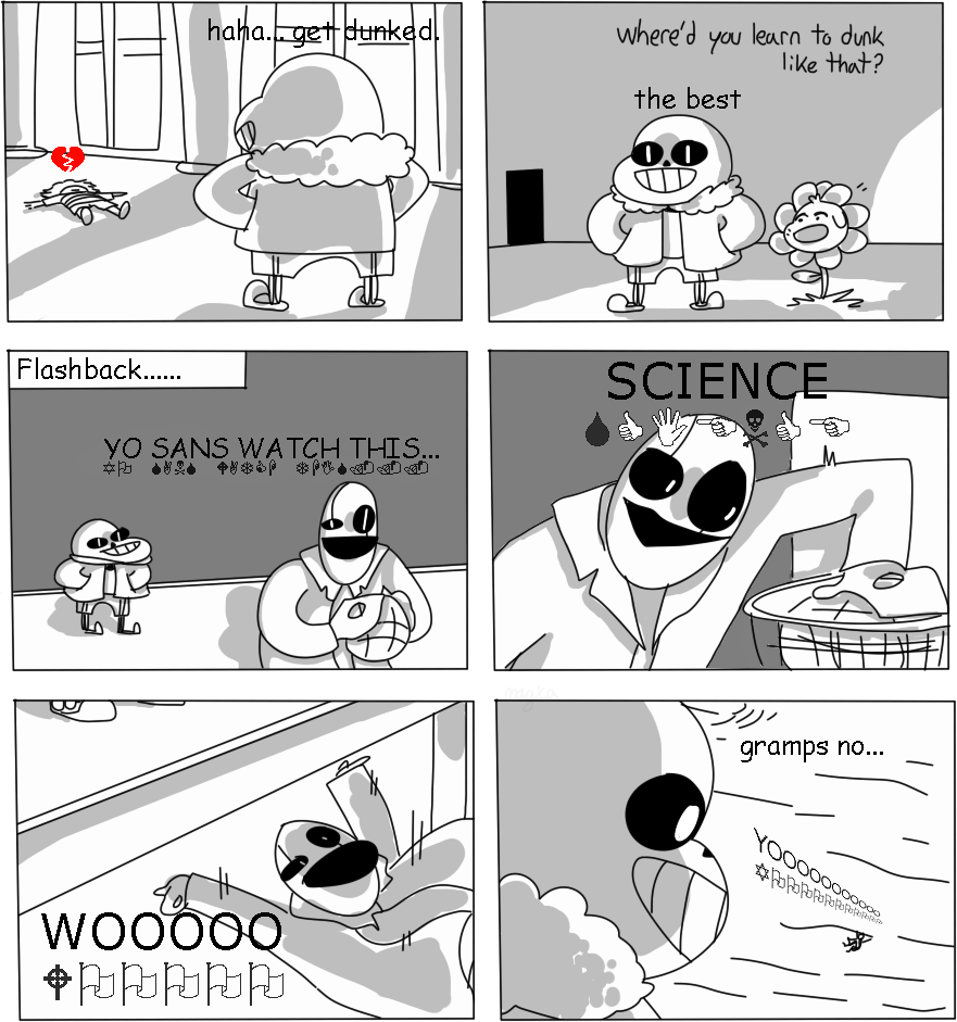 How Sans Learned how to Dunk | Undertale | Know Your Meme