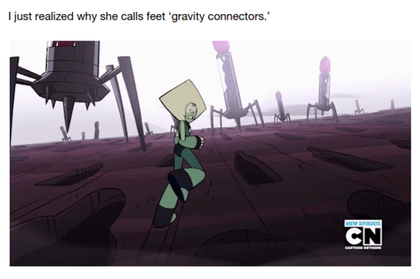 Gravity Connectors | Steven Universe | Know Your Meme