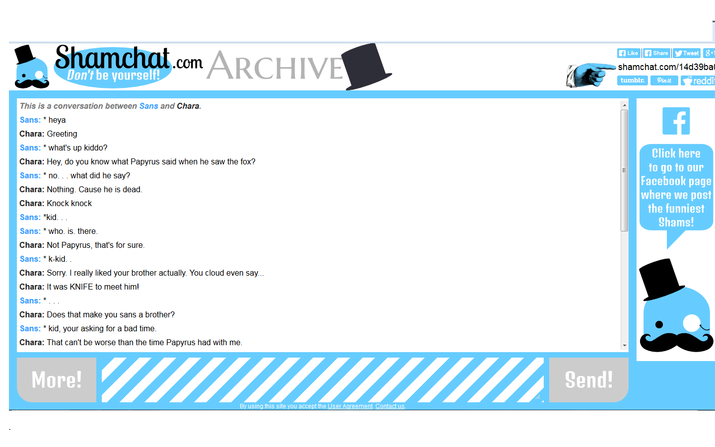 WHO IS THE PUN MASTER NOW? | Undertale | Know Your Meme