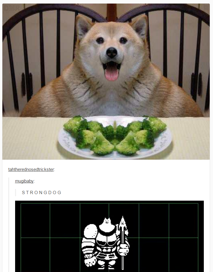 S T R O N G D O G | Undertale | Know Your Meme