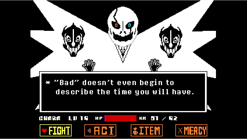 Gaster has had enough of your shit | Undertale | Know Your Meme