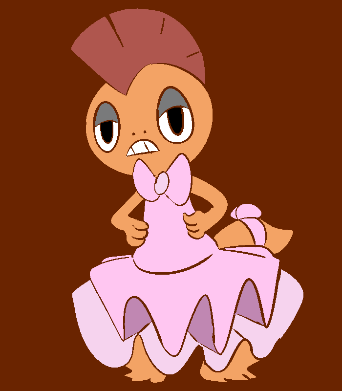 Scrafty in a Dress | Pokémon | Know Your Meme