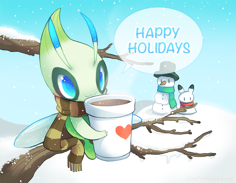 Happy Holidays from Celebi | Pokémon | Know Your Meme