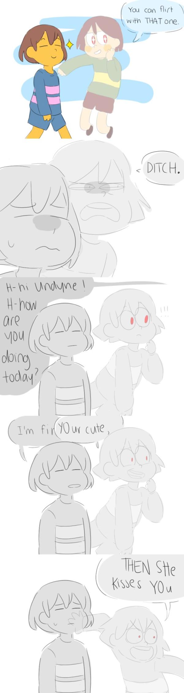 Some more Pacifist!Chara pics | Undertale | Know Your Meme