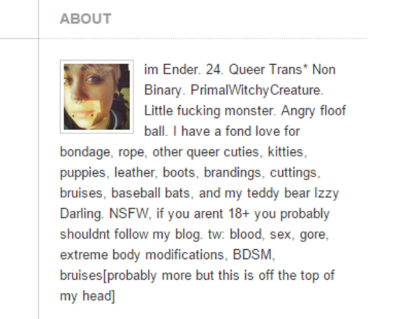 Ender Darling Tumblr About | Stealing Human Bones / Boneghazi | Know ...