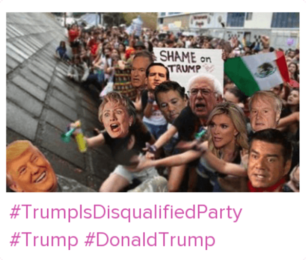 TrumpIs Disqualified Party | Donald Trump | Know Your Meme