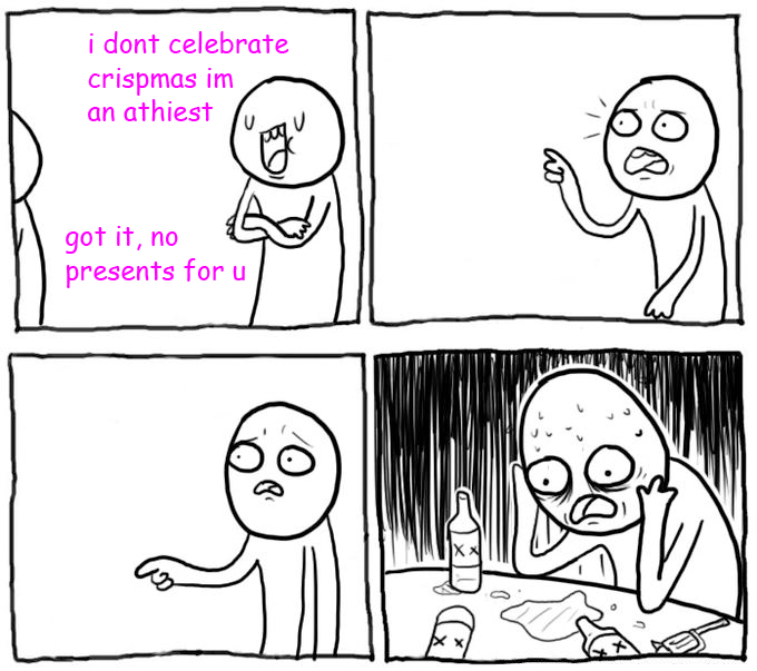 christmas contrarian | Overconfident Alcoholic | Know Your Meme