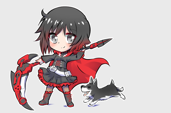 Chibi Ruby & Zwei | RWBY | Know Your Meme