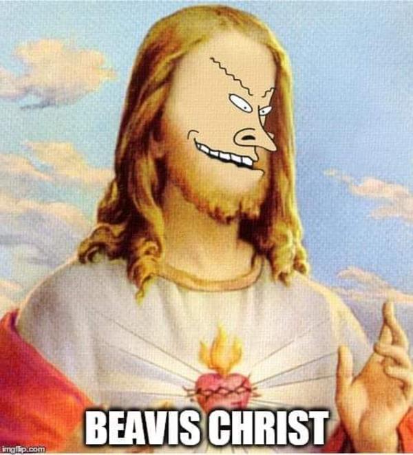 Beavis Christ | Beavis and Butthead | Know Your Meme