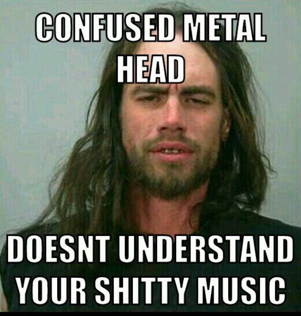 Confused Metal Head - pop music | Know Your Meme
