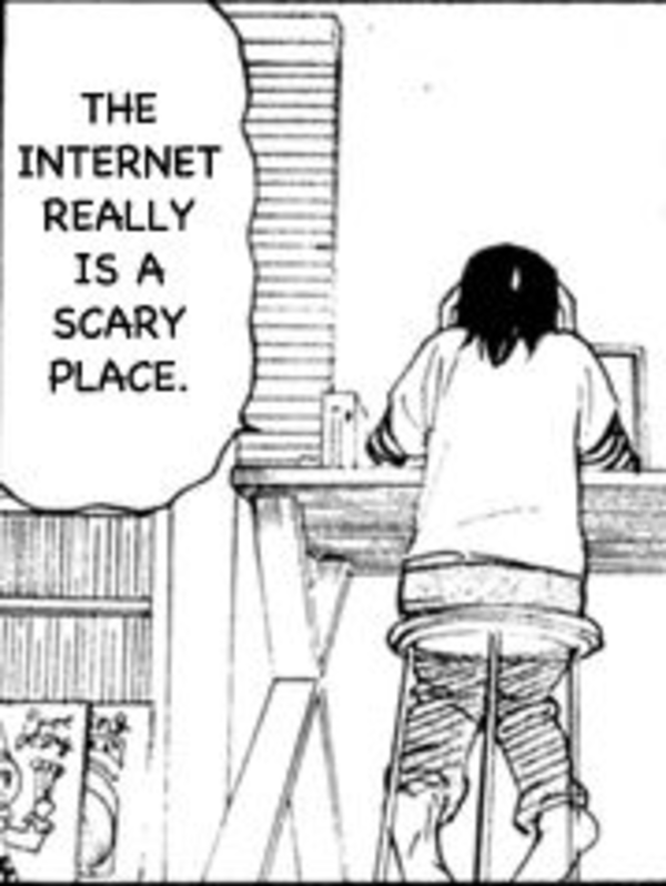 The Internet really is a scary place | Reaction Images | Know Your Meme