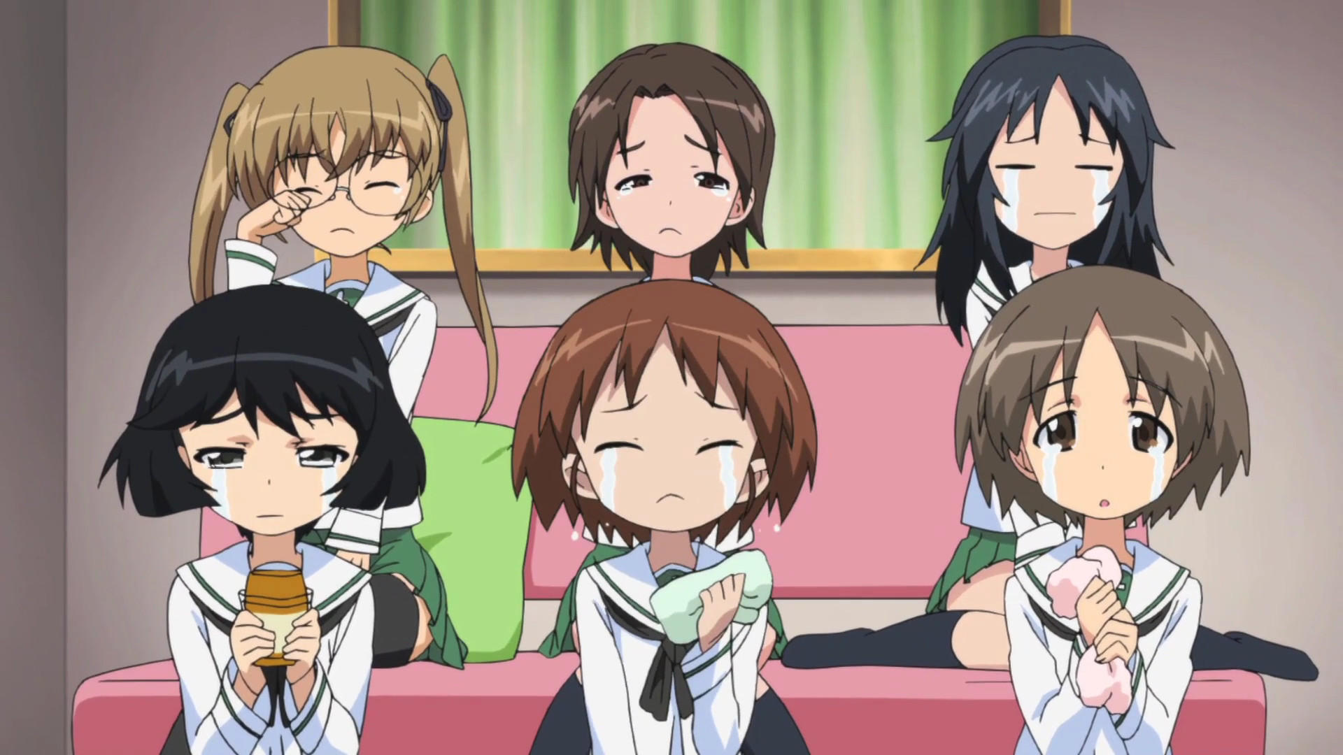 Crying lolis | Girls und Panzer | Know Your Meme