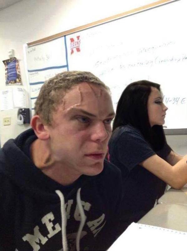 Bust a blood vessel | Trying to Hold a Fart Next to a Cute Girl in ...