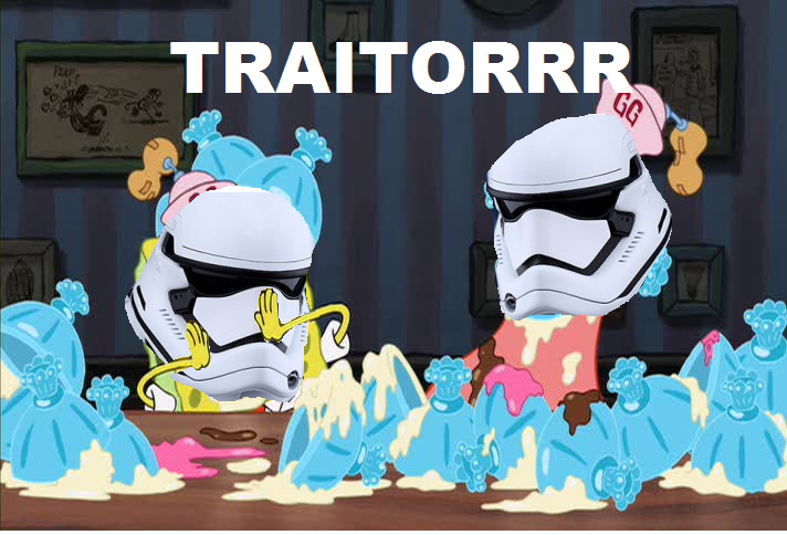 hey traitor, let's get another round over here | TR-8R the Stormtrooper ...