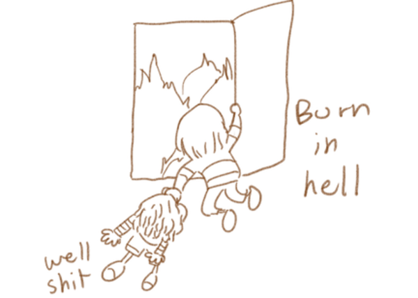 Burn in Hell | Reaction Images | Know Your Meme