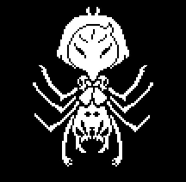 Muffet's sprite edited to look like an actual spider | Undertale | Know ...