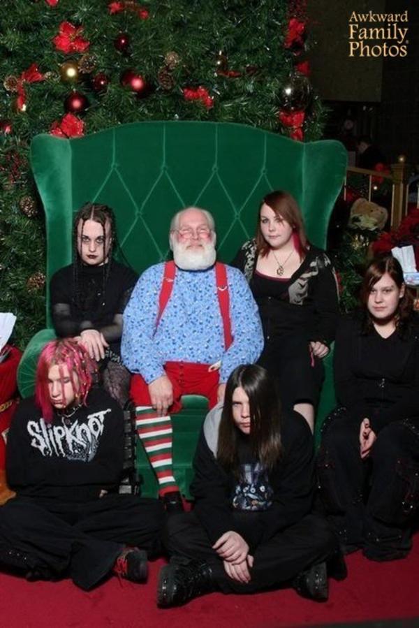 Santa and the Five Goth Kids | Goth | Know Your Meme