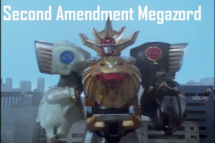 Second Amendament Megazord | Power Rangers | Know Your Meme