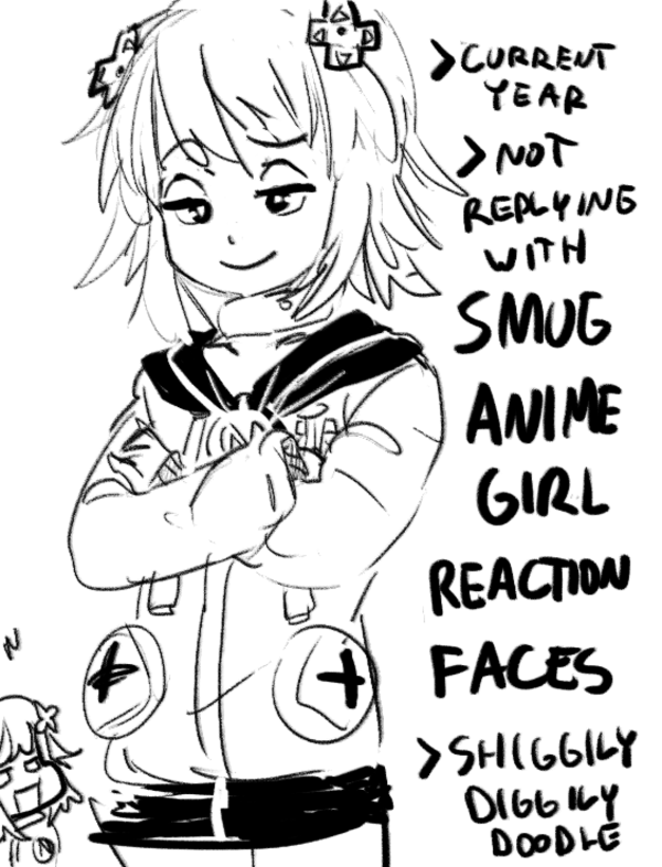 Smug Nep is extra smug | Smug Anime Face | Know Your Meme