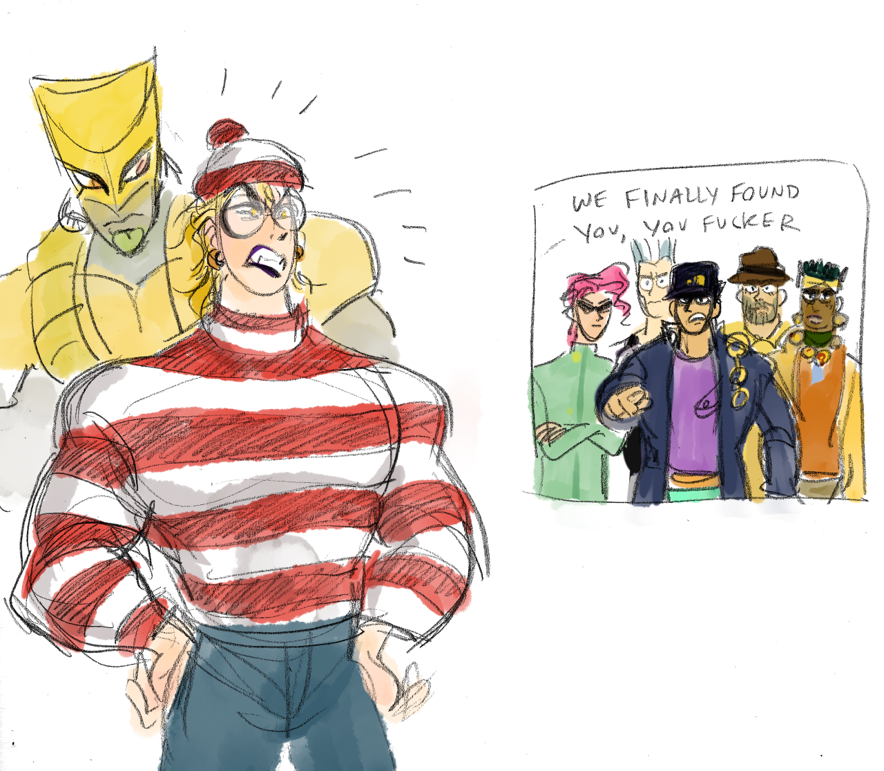 Za Waldo | JoJo's Bizarre Adventure | Know Your Meme