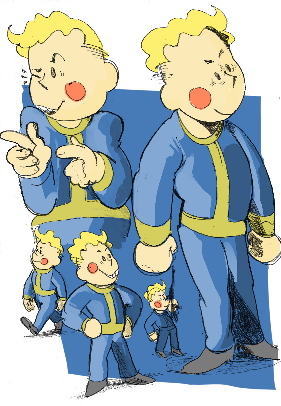 Fanart | Vault Boy | Know Your Meme