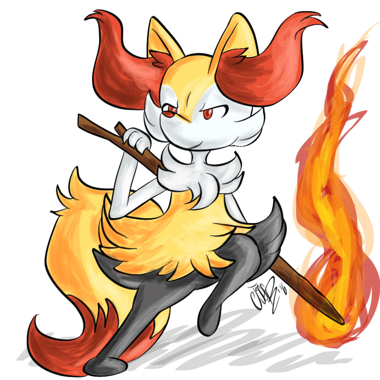 Braixen | Pokémon | Know Your Meme