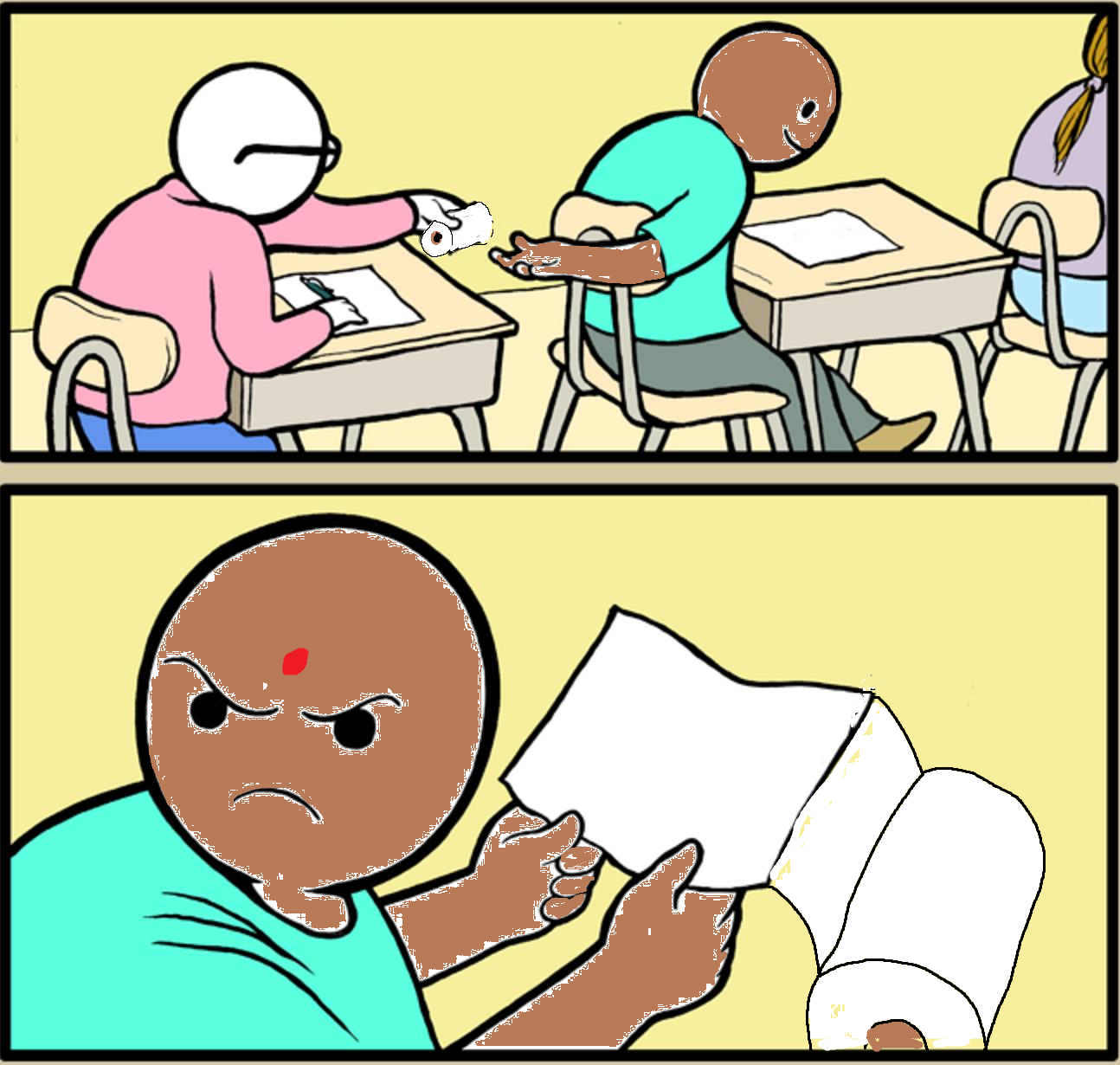 DESIGNATED | Quiz Kid / Kid Passing Note | Know Your Meme