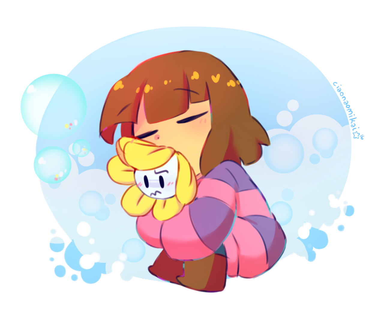 bubble bubble love | Undertale | Know Your Meme