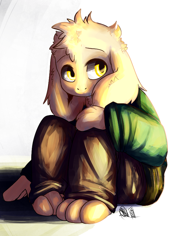Fluffy Little Shy Goat | Undertale | Know Your Meme