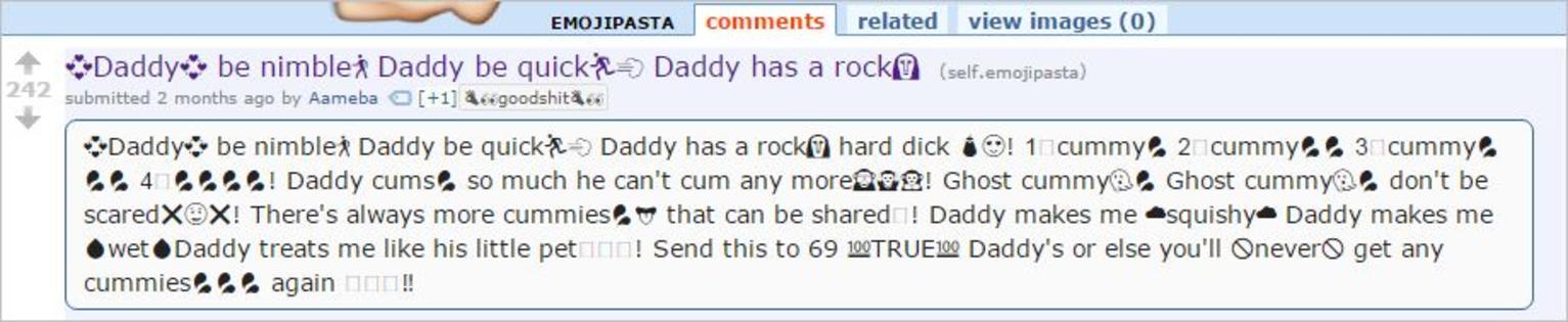 daddy be nimble | Cummies | Know Your Meme