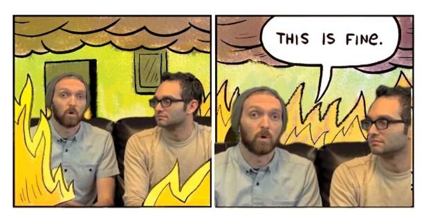 PUNS | This Is Fine | Know Your Meme