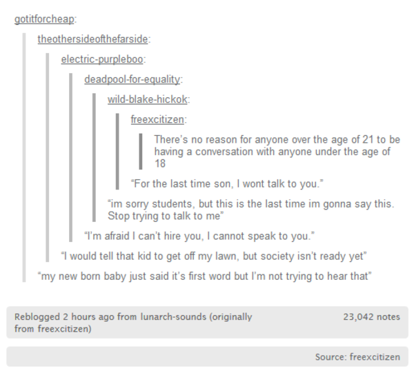 No reason whatsoever. | Tumblr | Know Your Meme