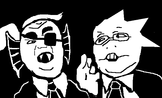 undyne trump and alphys sanders | Undertale | Know Your Meme