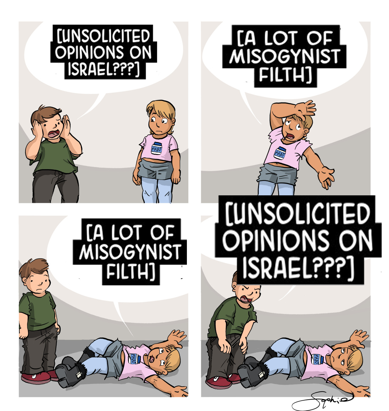 Assigned Male | [Unsolicited Opinions on Israel???] | Know Your Meme