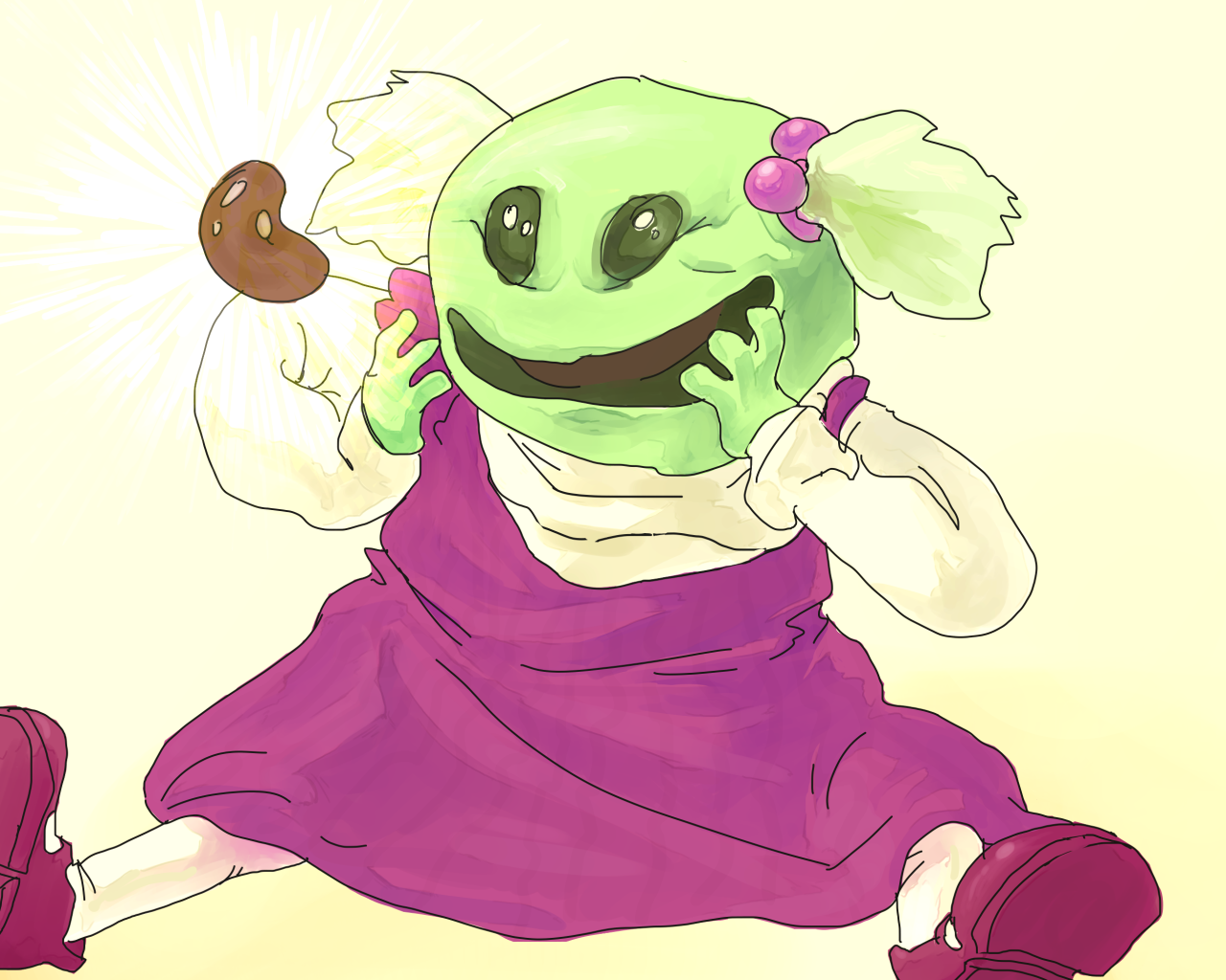 Draw me a bean | Nanalan' | Know Your Meme