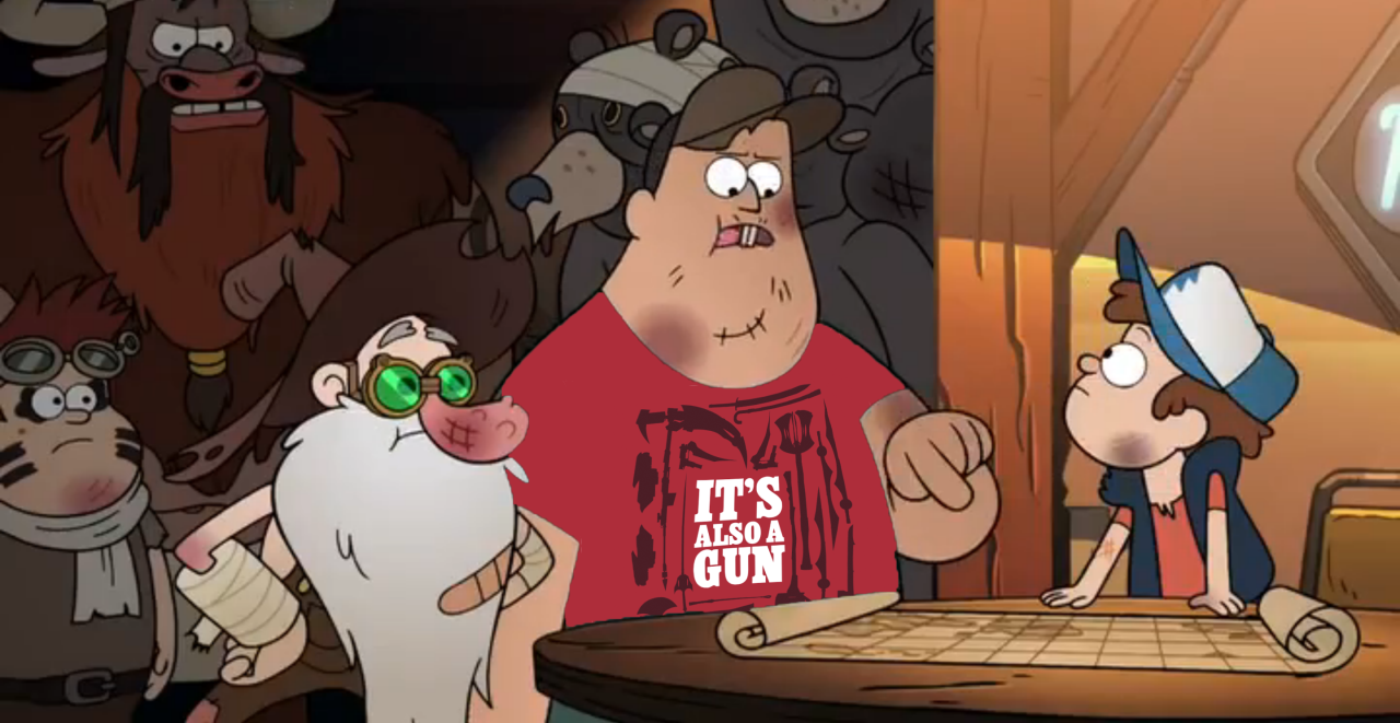 "I watch a lot of anime, and, ha, trust me, you’re gonna wanna have gun ...